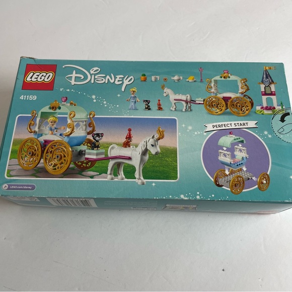 Lego | Toys | Disney Lego Cinderellas Carriage Ride 4159 And Moanas ...